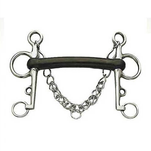 Soft Rubber Pelham – Straight – Equesta